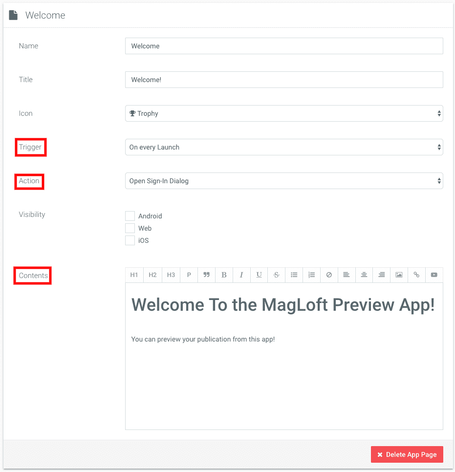 Sending Personal Messages to Your Readers Using In-App Pages - Blog